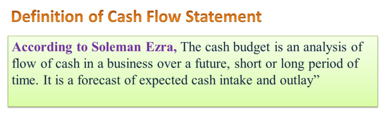 What is Cash Flow Statement? Meaning, Definition & Importance - Study ...